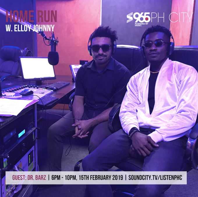 Listen to Dr. Barz and Elloy Johnny on the 'Home Run' — Soundcity